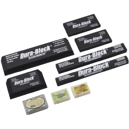 Dura-Block AF44A, 6-Piece Dura-Block Sanding Block Kit – FinishingFocus.com