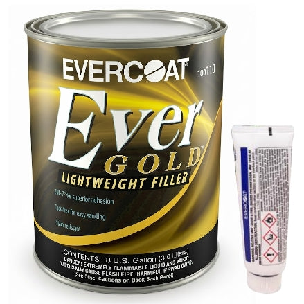 Evercoat EverGold Lightweight Filler Plus Hardener, 100110 ...