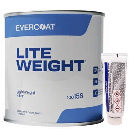 Evercoat Lite Weight Lightweight Filler Plus Hardener, 100156 ...
