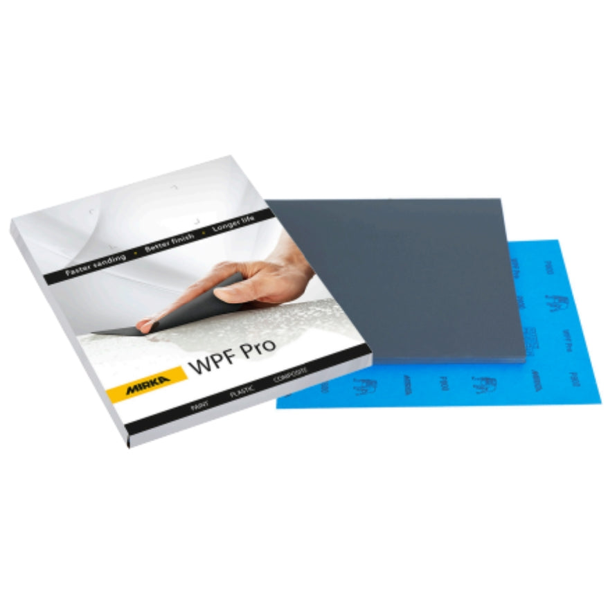 Mirka WPF PRO Waterproof Sanding Sheets, 21-101 Series – FinishingFocus.com