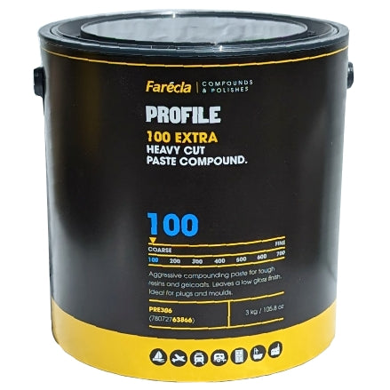 Farecla Profile 100 Extra Heavy Cut Paste Compound, 3kg, PRE306 ...