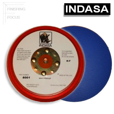 Indasa 5" Solid PSA Backup Pad, 6001 – FinishingFocus.com