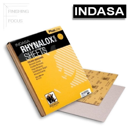 Indasa PlusLine Rhynolox Plus Dry Sanding Sheets, 3A Series ...