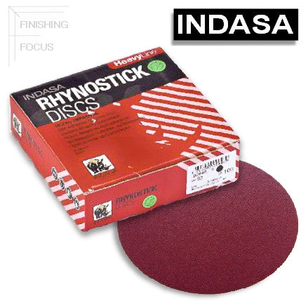 Indasa 6" Rhynostick HeavyLine PSA Solid Sanding Discs, 600-E Series ...