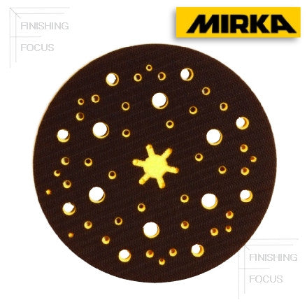 Mirka 6" Grip 48-Hole Vacuum Backup Sanding Pad + Pad Saver, 916GV48 ...