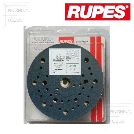RUPES 6" (150mm) Multi-Hole Vinyl Face Backup Pad, 981.145N ...