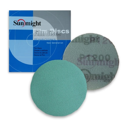 Sunmight 3" Film Solid Grip Sanding Discs – FinishingFocus.com